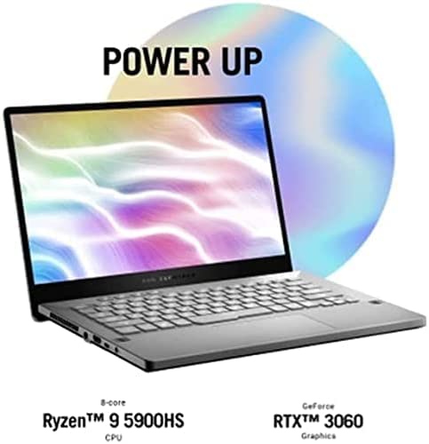 Asus ROG Zephyrus G14 Ultra Slim Gaming Laptop, 14" 120Hz QHD Display(2560x1440),AMD Ryzen 9 5900HS,NVIDIA GeForce RTX 3060,40GB RAM | 1TB PCIe SSD, Fingerprint Reader, Windows 10-Accessories