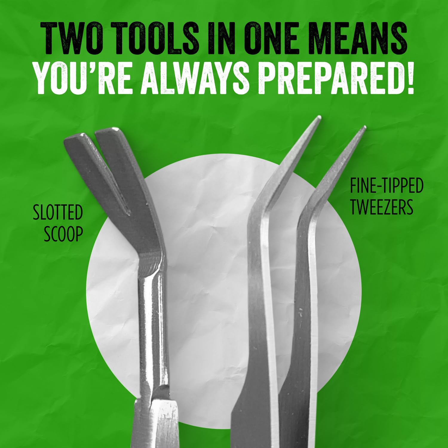 BUG BITE THING Tick Remover Tool for People & Pets, Patented Two Sided Stainless Steel Design with Fine Tipped Tweezers, Formerly Known as TickEase