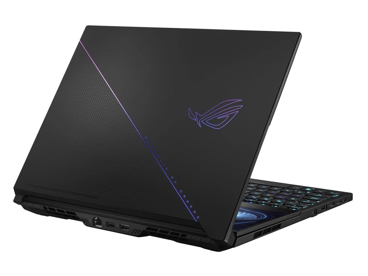 ASUS ROG Zephyrus Duo 16 GX650 GX 16.0" 240Hz WQXGA Gaming Laptop (AMD Ryzen 9 7945HX 16-Core, 64GB DDR5, 2x4TB PCIe SSD RAID 0, GeForce RTX 4080 12GB, Per Key RGB KYB, Win11P) w/Dockztorm Dock