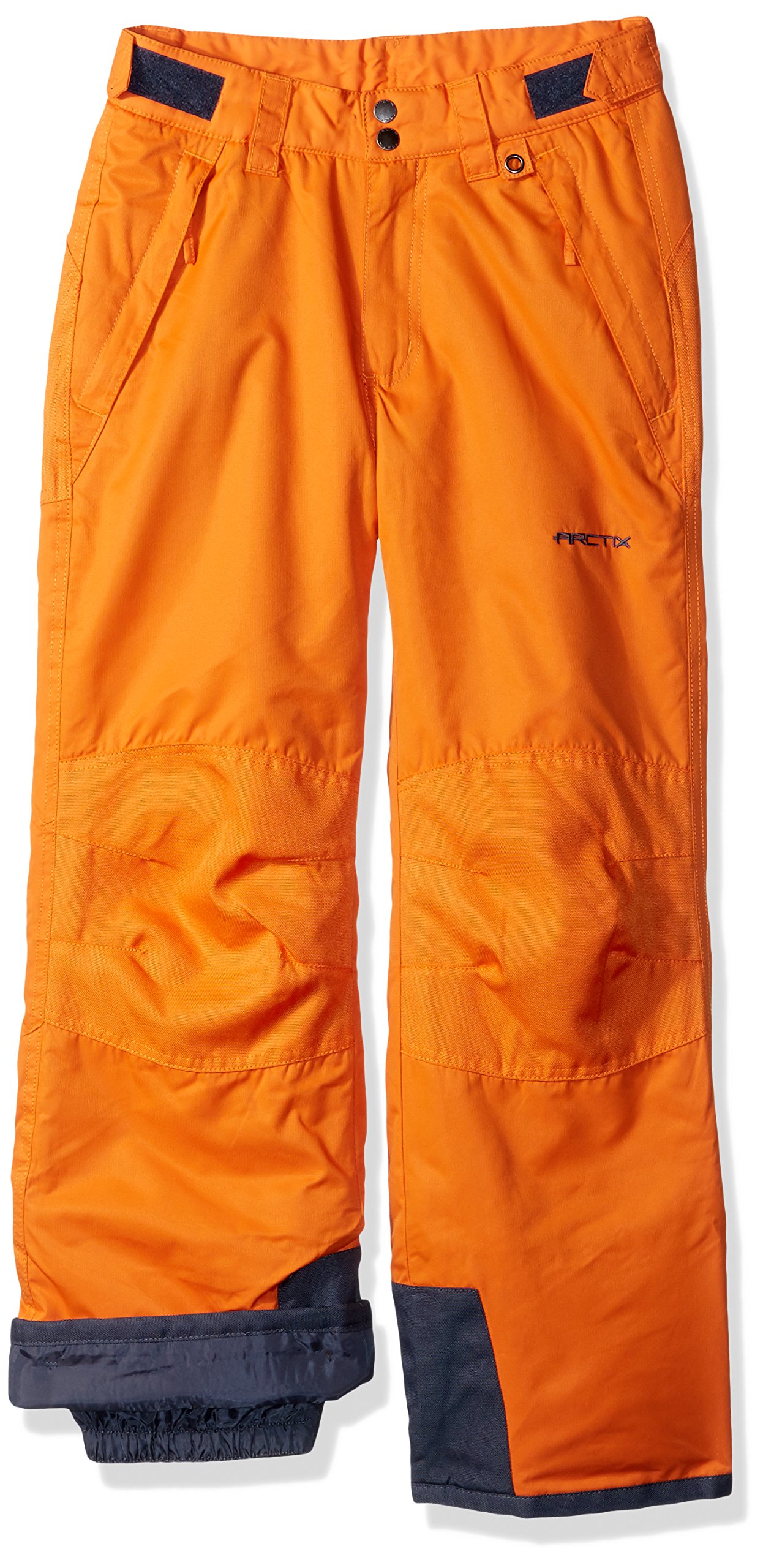 Arctix Kids Snow Pants with Reinforced Knees and Seat, Burnt Orange, Medium