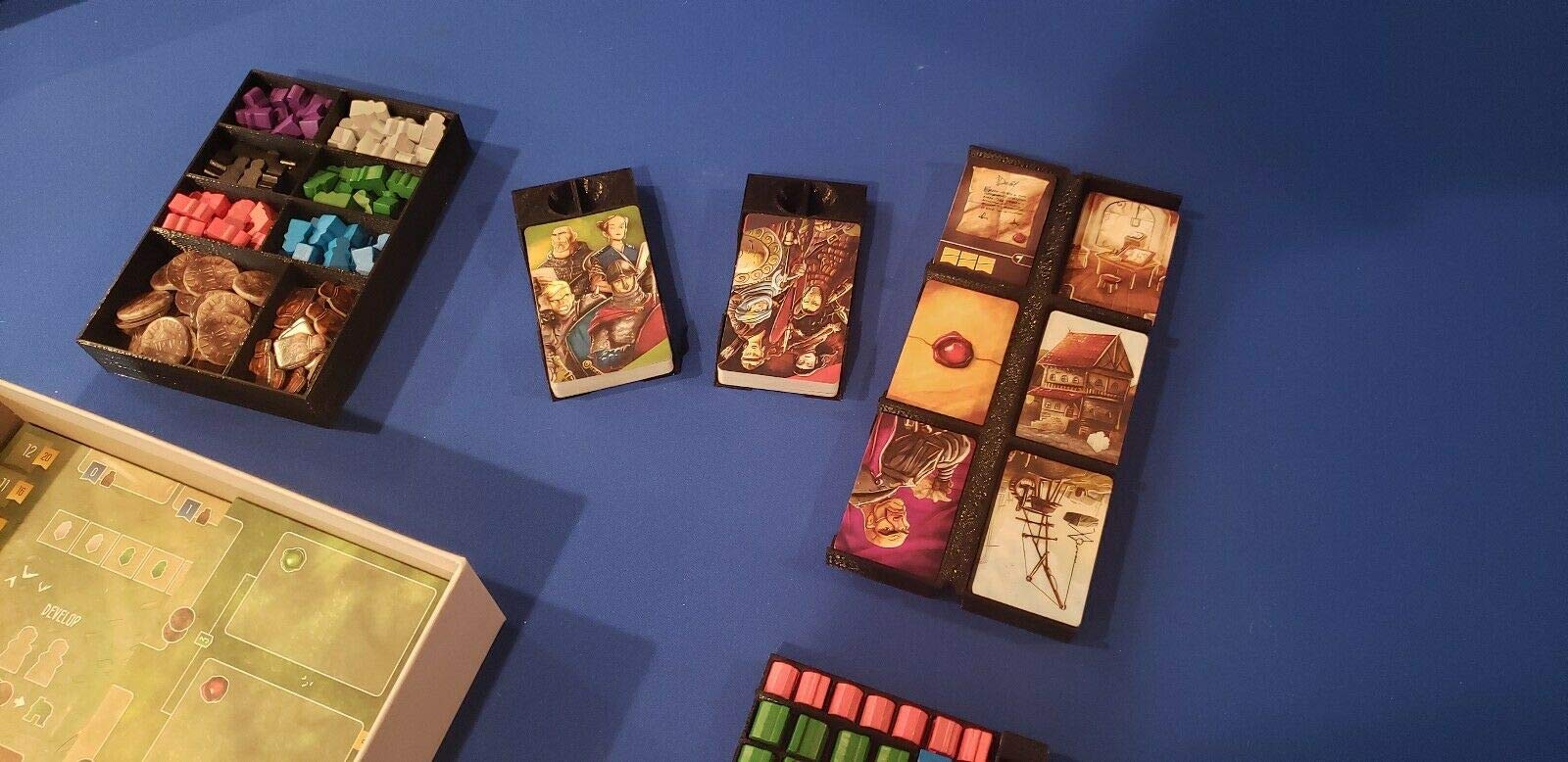 Insert Set for Paladins of The West Kingdom with Individual Player Trays