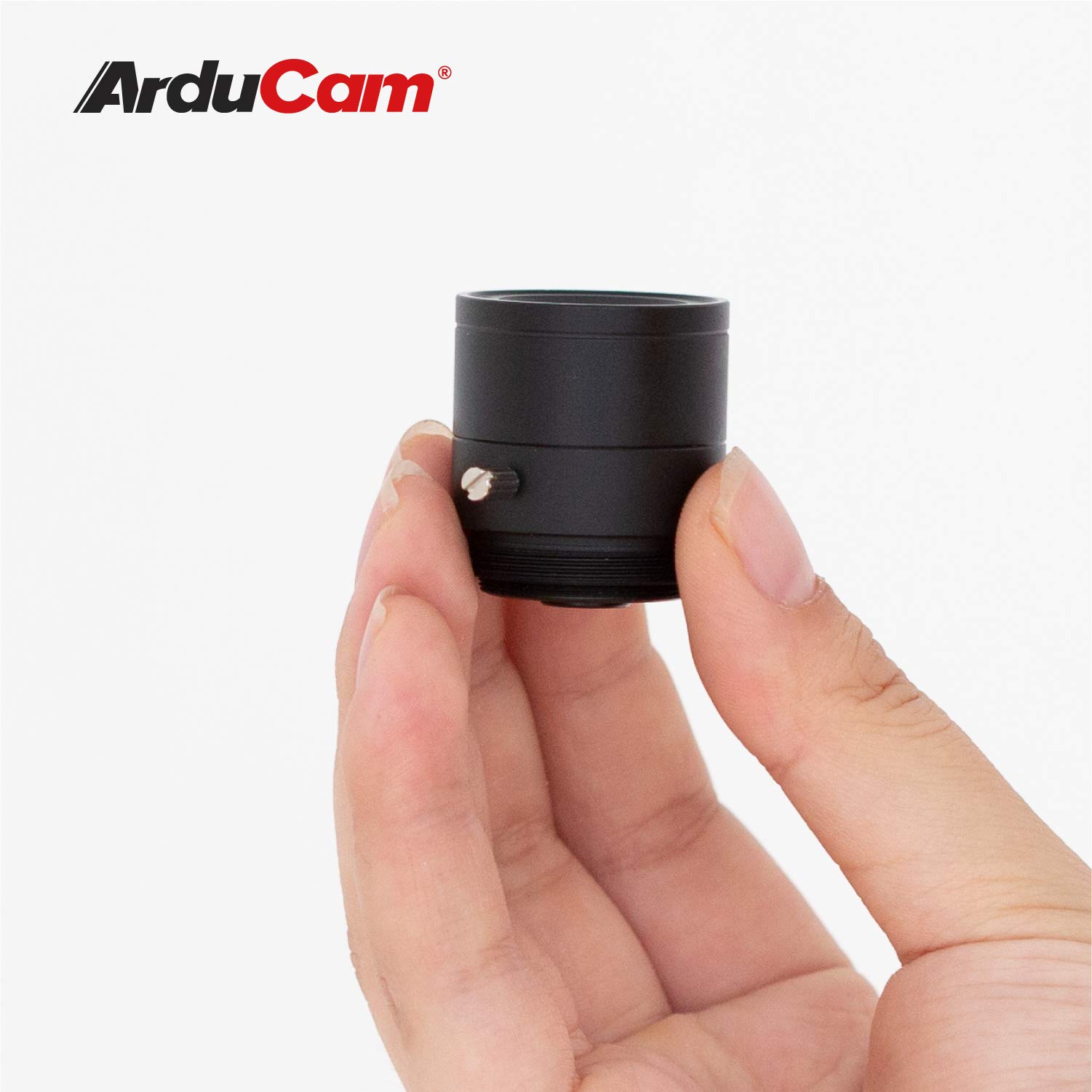 Arducam CS-Mount Lens for Pi HQ Camera, 8mm Focal Length with Manual Focus