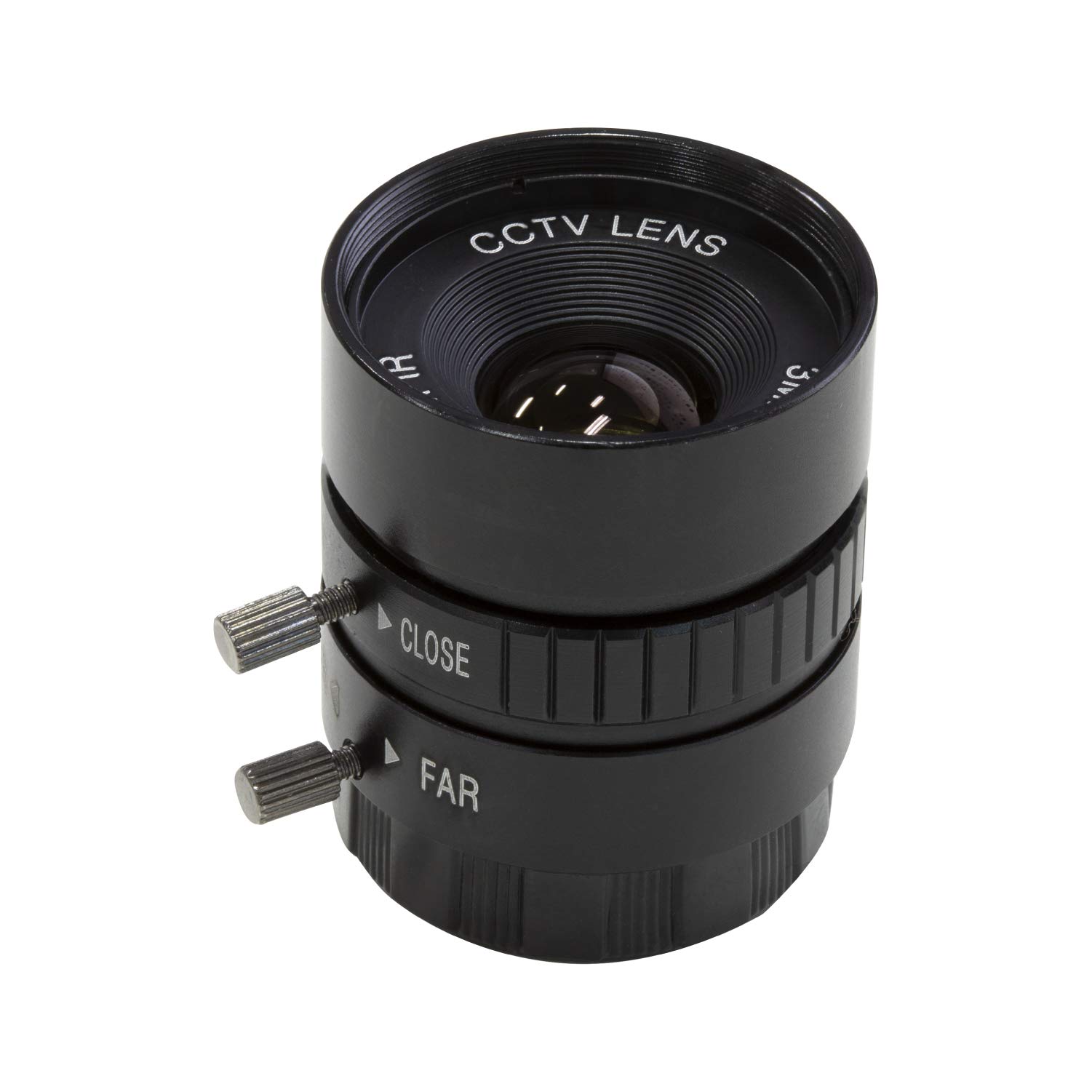 Arducam CS-Mount Lens for Pi HQ Camera, 12mm Focal Length with Manual Focus and Adjustable Aperture