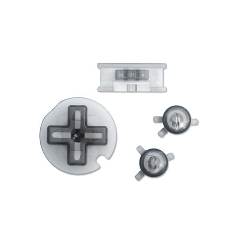 FunnyPlaying Game Boy Color Custom Buttons (Clear Black)