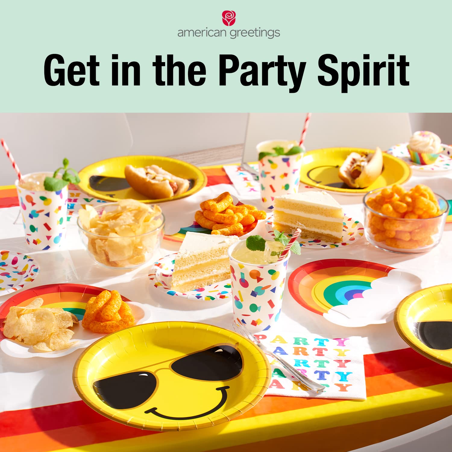 American Greetings Dinosaur Birthday Party Supplies, Reusable Party Cups (16 oz, 8-Count)