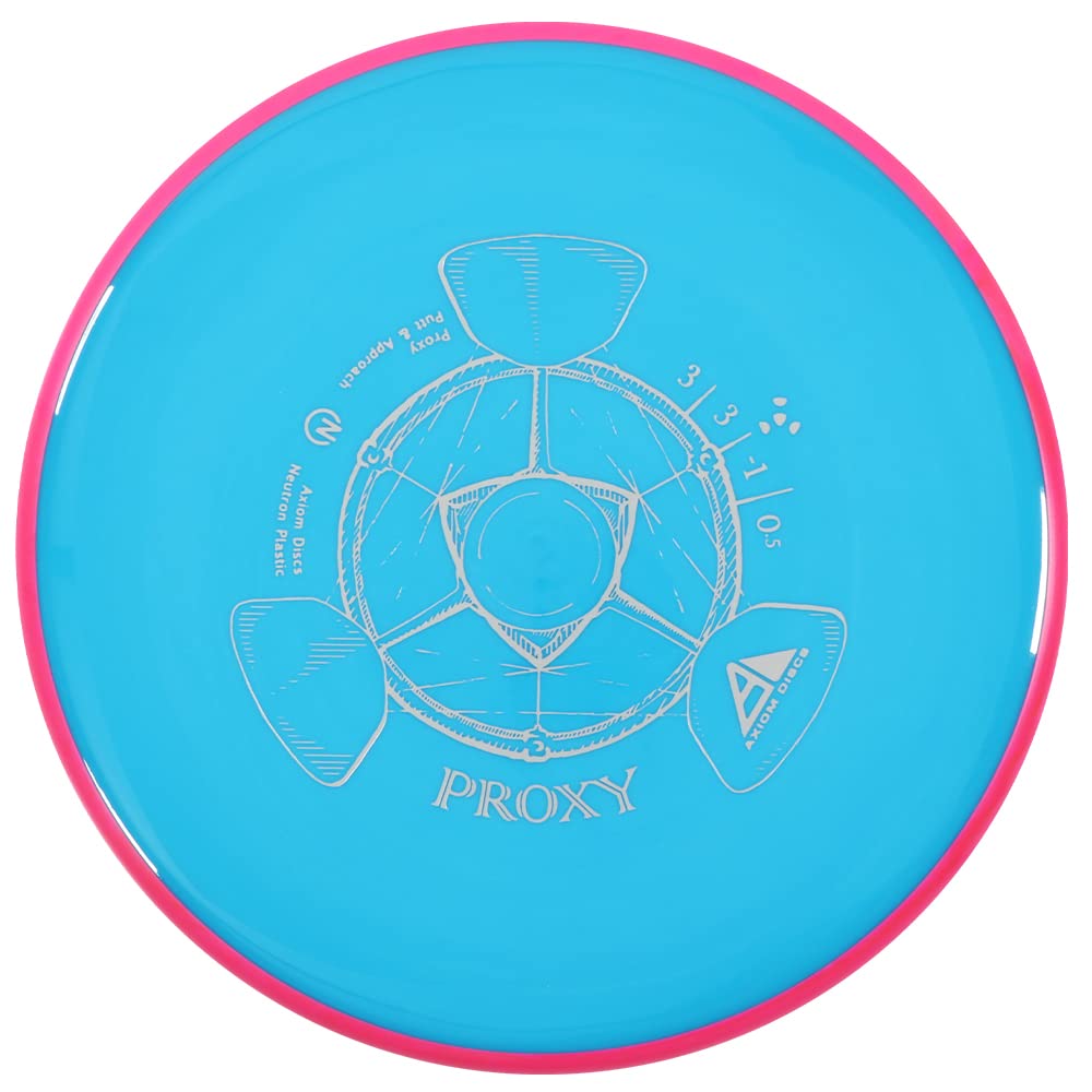 Axiom Discs Neutron Proxy (Soft) Disc Golf Putter (170-175g / Colors May Vary)