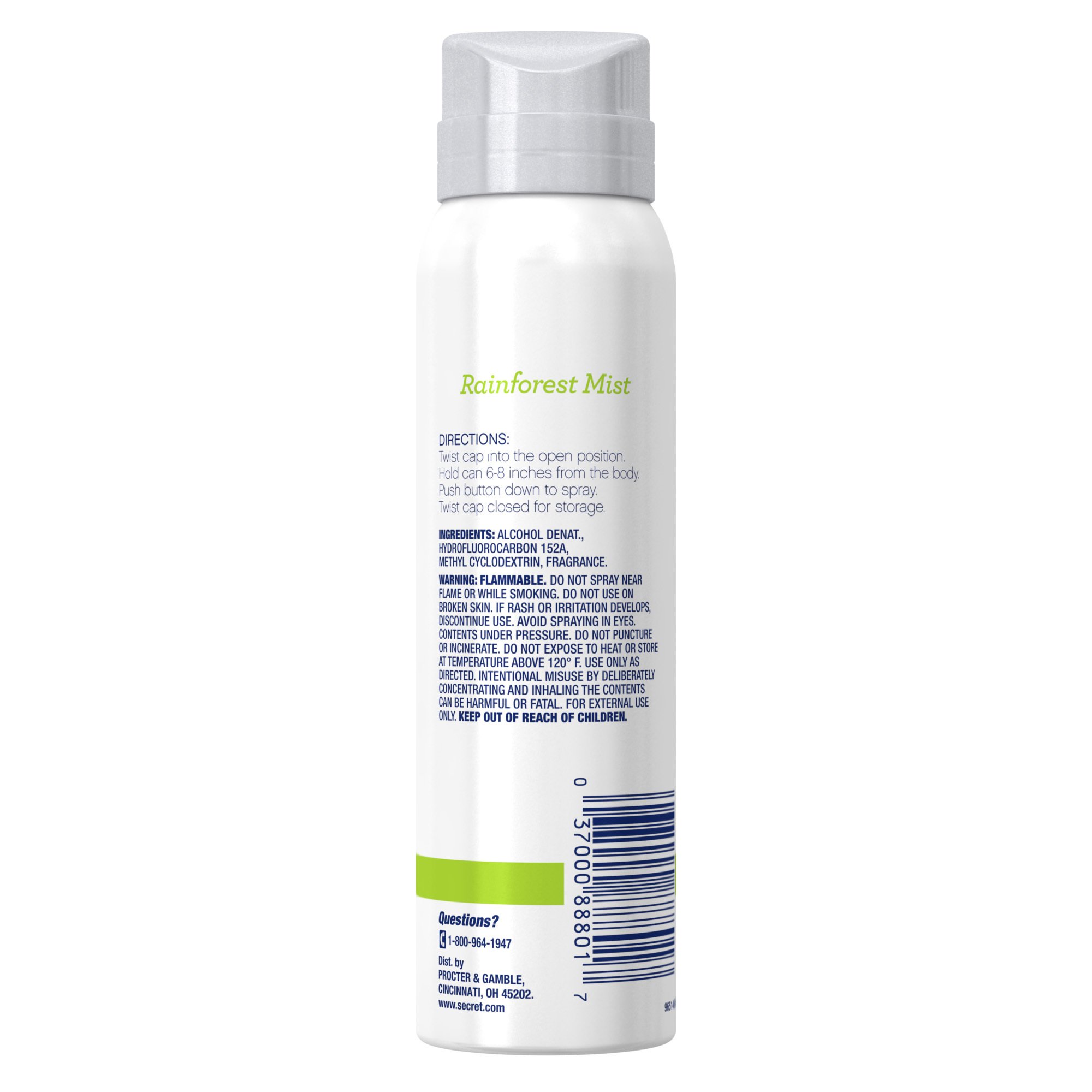 Secret Destinations Women's Body Spray - Brazil Rainforest Mist - 3.75 oz