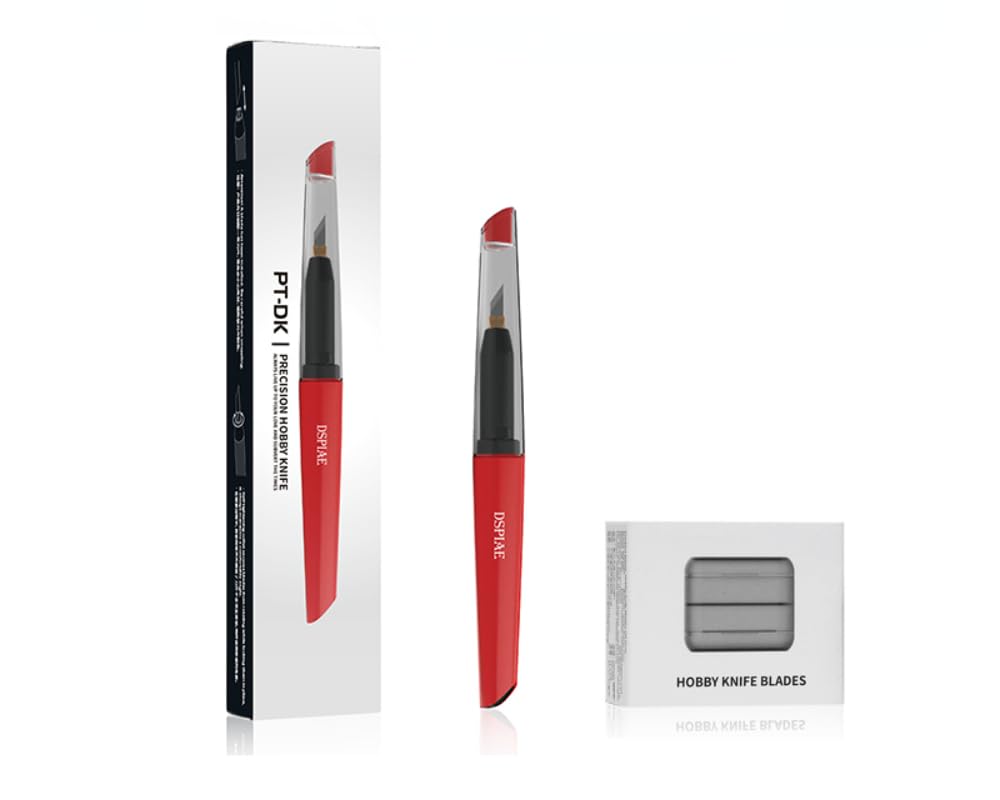 DSPIAE Hobby Knife Set - WITH 20 BLADES - Precision Hobby Knife 6.14 inch