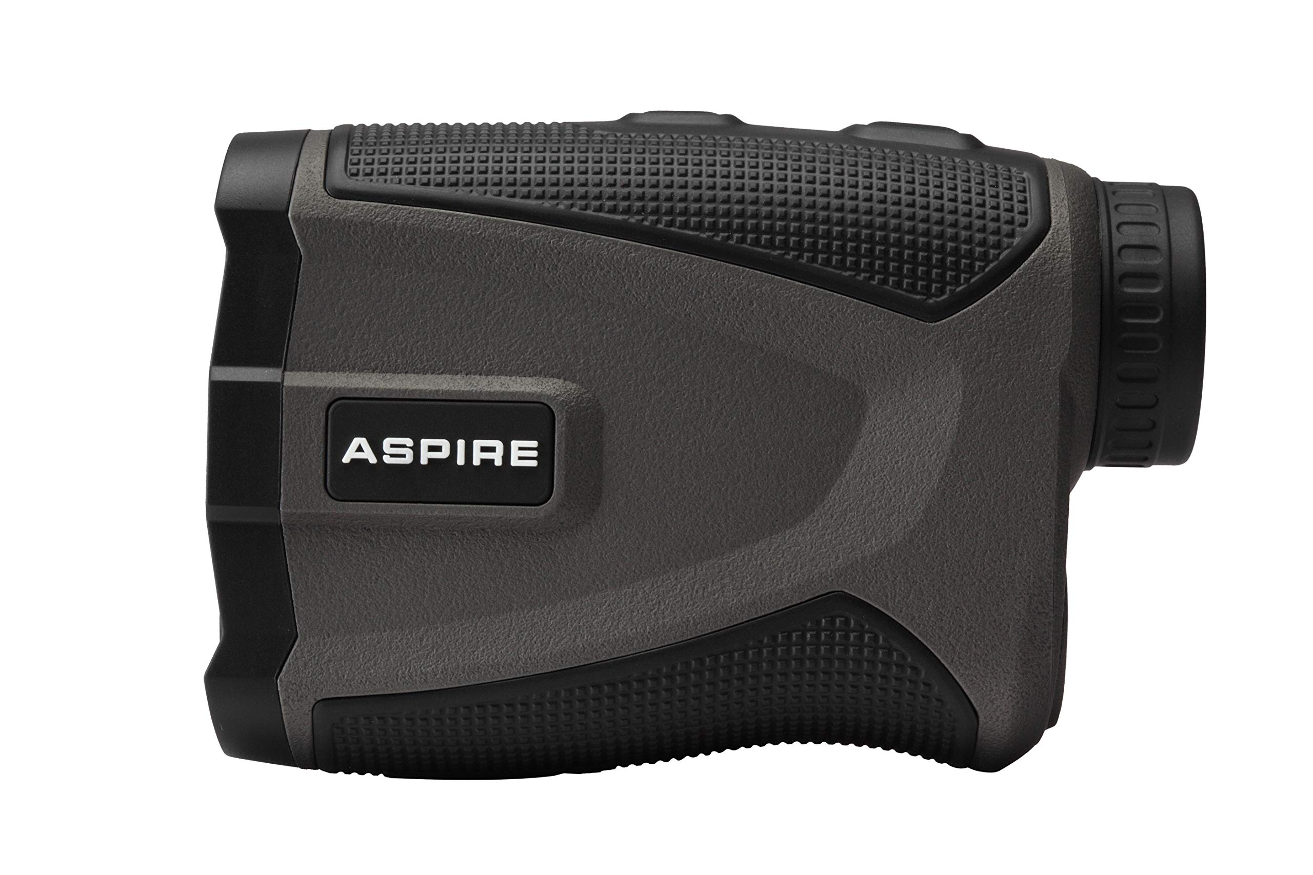 Aspire Golf Platinum Laser Rangefinder with Slope, 6X Magnification, 1000 Yards, Pin Seek, Target Lock, Vibration Alert, Noise Filtration, IPX5 Water Resistance — Case and Battery Included