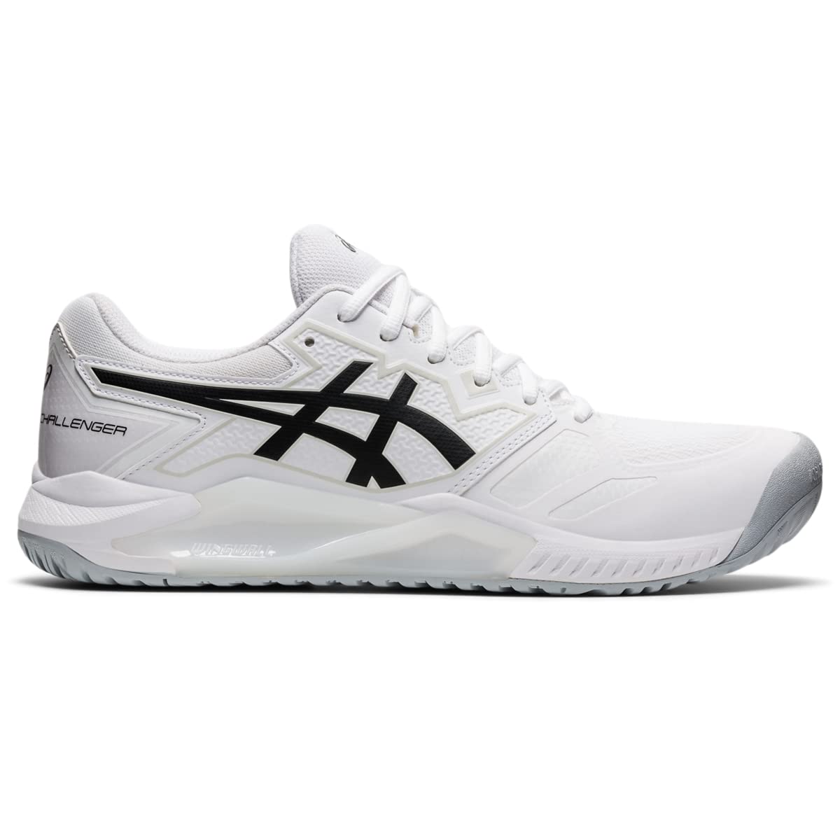ASICS Men's GEL-CHALLENGER 13 Tennis Shoes, 10.5, WHITE/BLACK