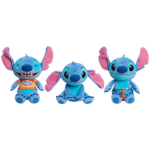 Disney’s Lilo & Stitch 7.5 Inch Beanbag Plushie, Tropical Shirt Stitch, Kids Toys for Ages 2 Up by Just Play