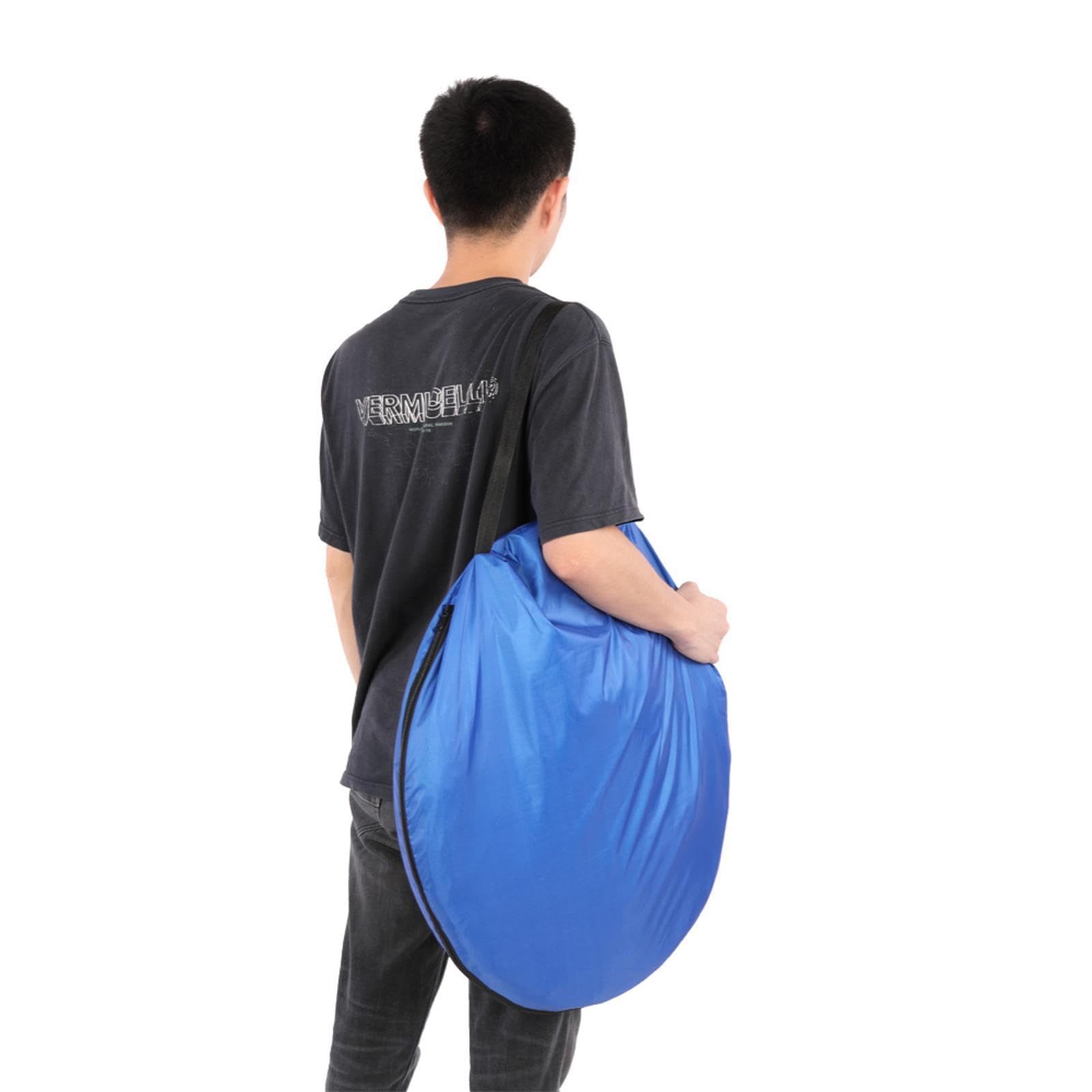 APDYNE 1-2 Person Portable Pop Up Toilet Shower Tent Changing Room Dressing Tent Camping Shelter Blue
