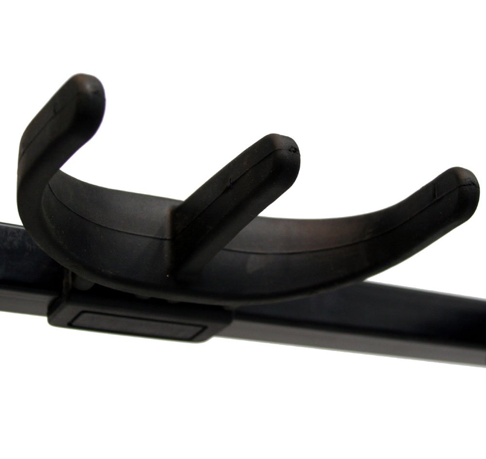 American Sound Connection 5 Guitar Rolling Cart Stand Pro Audio Stage, Studio or Display Rubber Divider Electric or Acoustic Guitar Holder