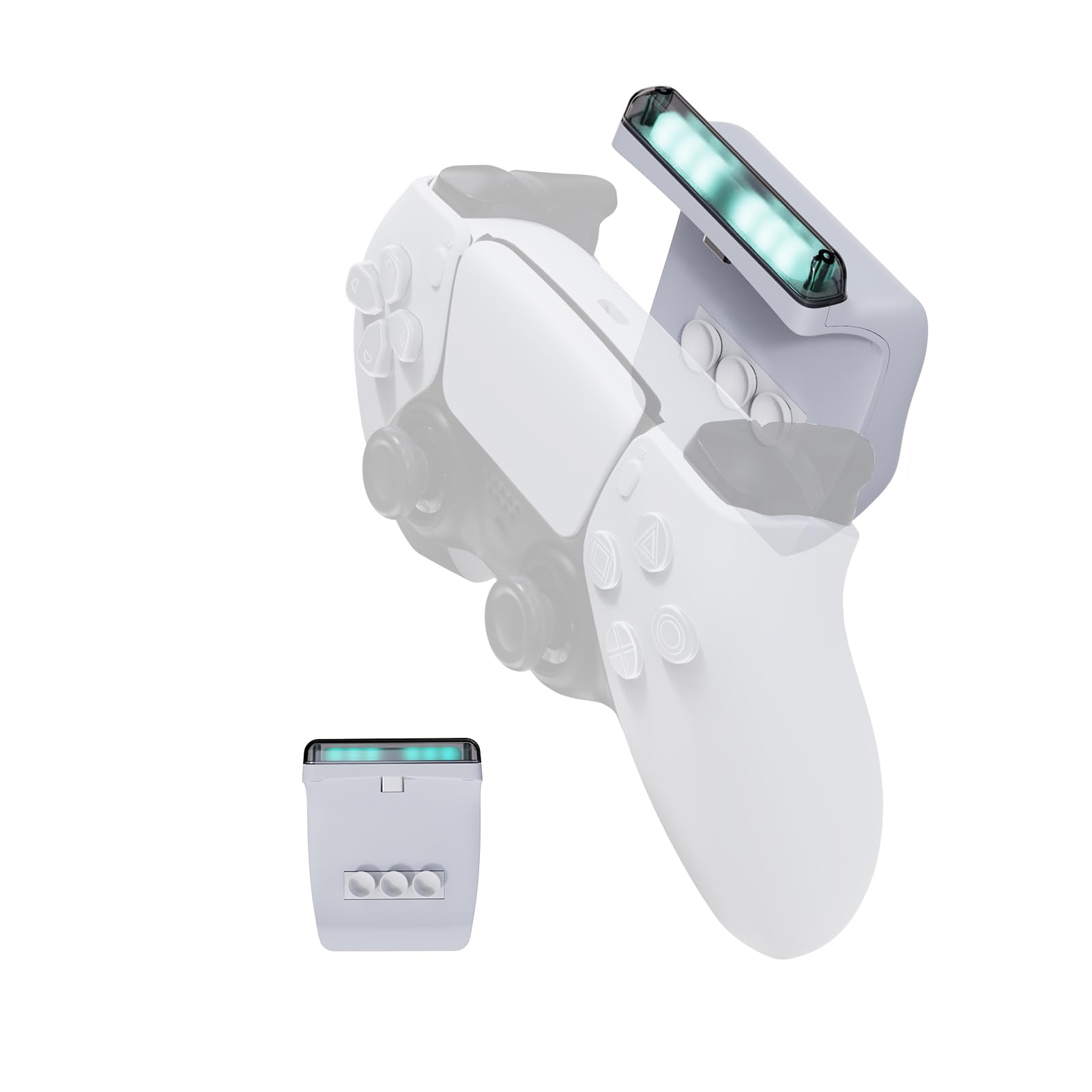 APEXINNO Rechargeable Battery Pack for PS5 Controller PS5 Accessories, PS5 Controller Charging Station, PS5 Controller Charger for PlayStation 5 Controller, Lightweight Power Bank