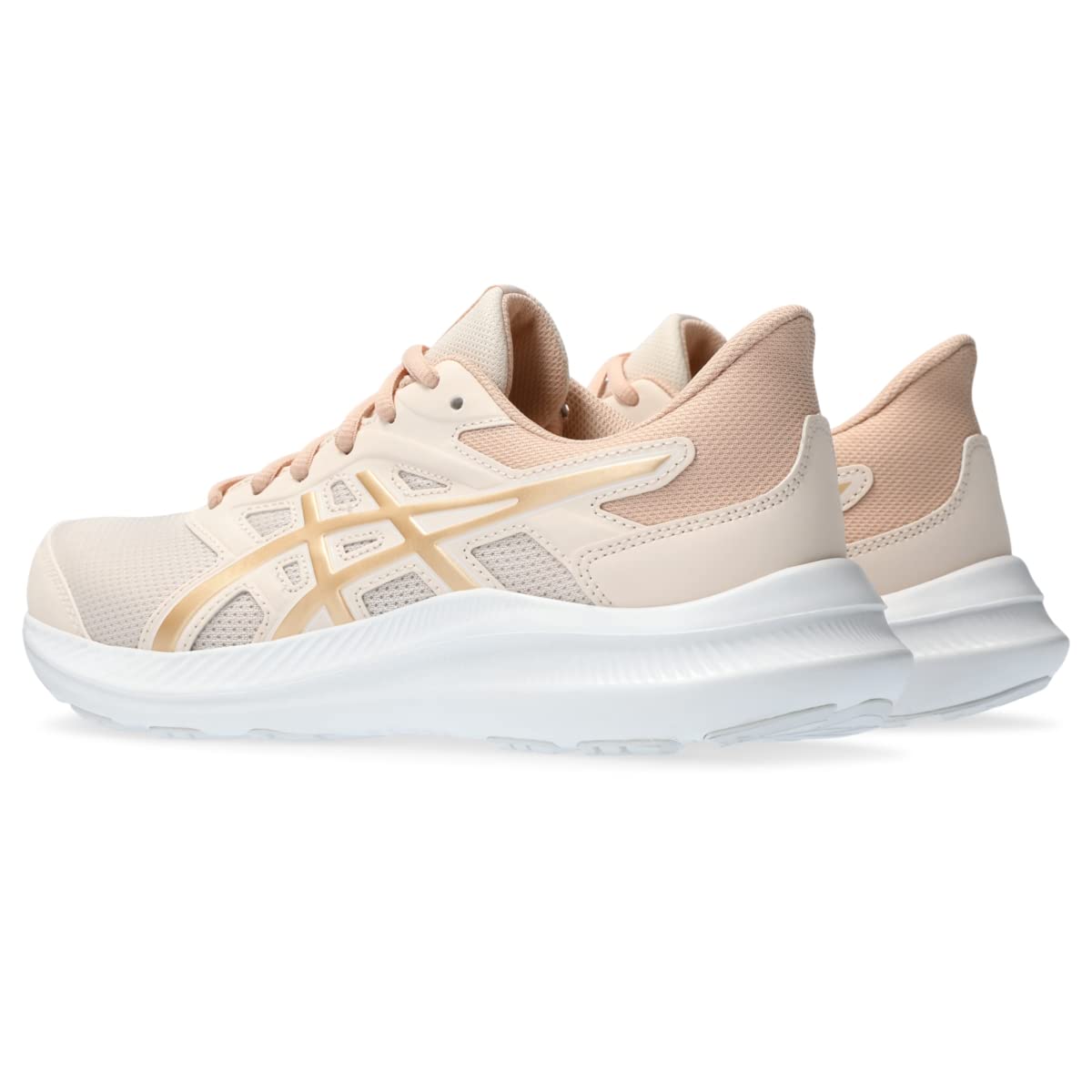 ASICS Women's JOLT 4 Running Shoes, 7, Rose DUST/Champagne