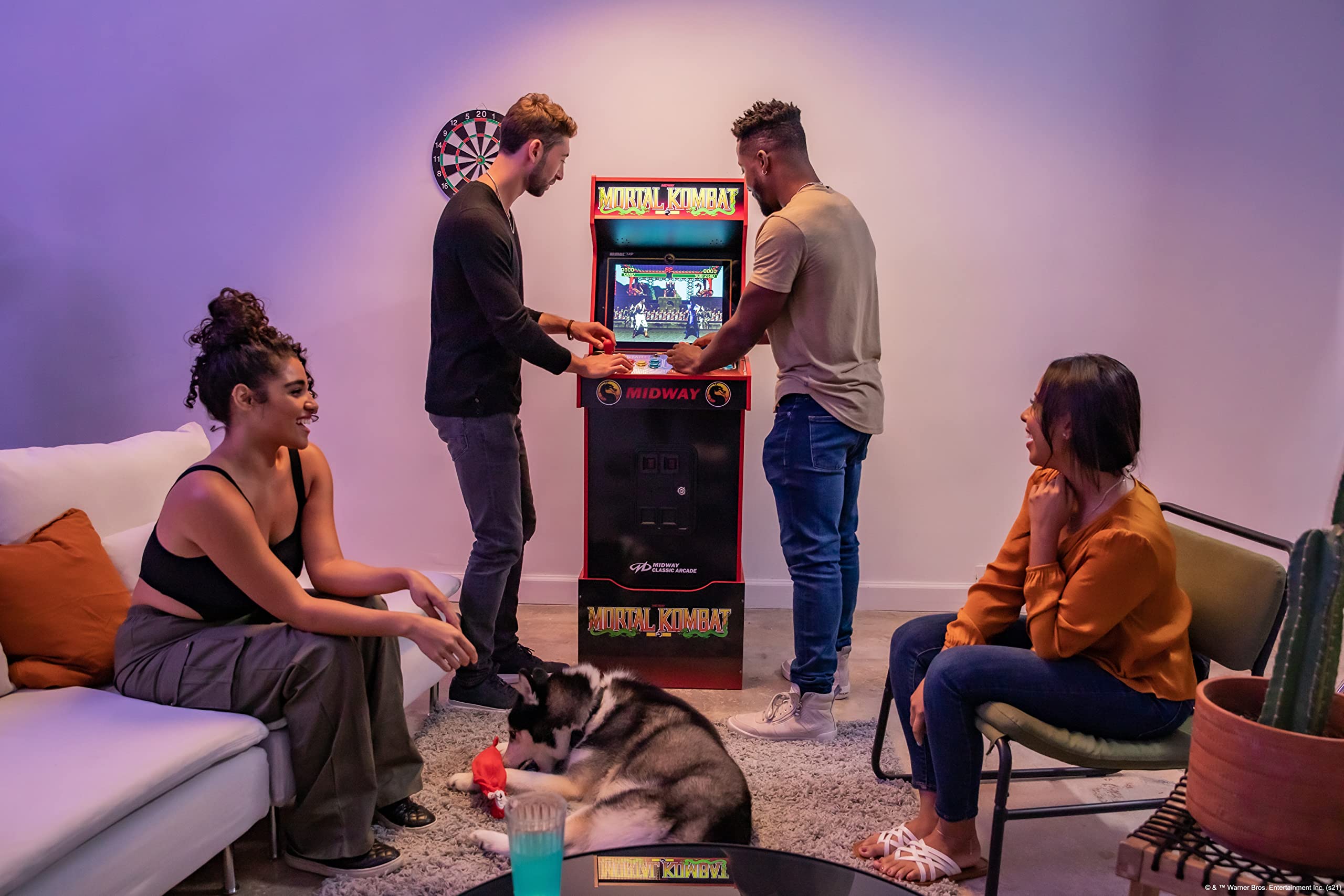 Arcade1Up Midway Legacy Arcade Game Mortal Kombat™ 30th Anniversary Edition