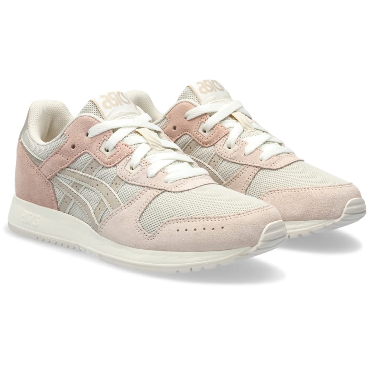 ASICS Women's Lyte Classic Sportstyle Shoes, 8.5, Oatmeal/Simply Taupe