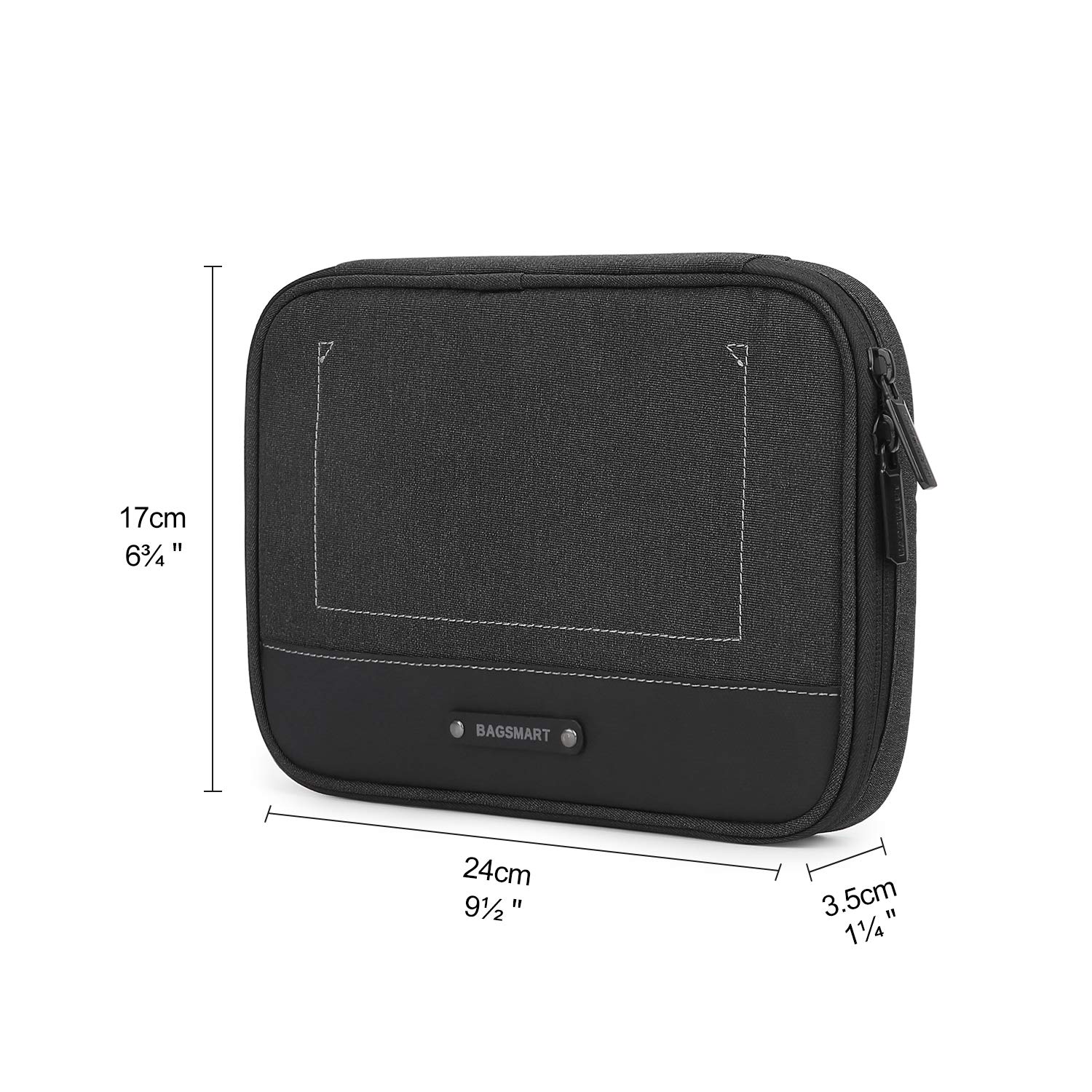 BAGSMART Electronic Organizer Travel Cable Organizer Electronics Accessories Cases for 7.9 Inch iPad Mini, Cables, Chargers, USB, SD Card