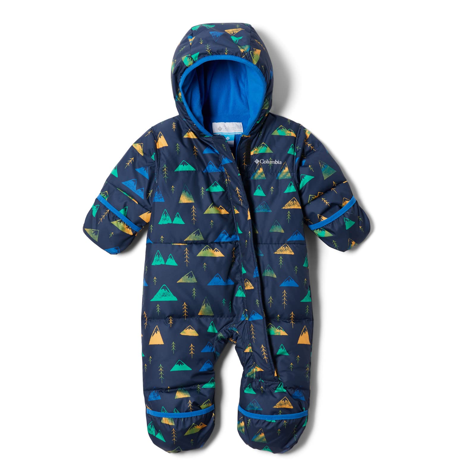 Columbia Baby Snuggly Bunny Bunting, Collegiate Navy Little Mountain, 3/6