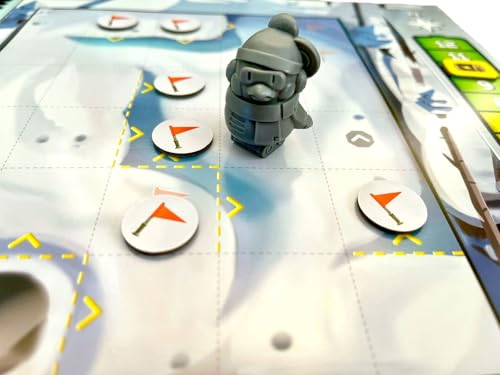 Plaid Hat Games Quirky Circuits: Penny and Gizmo's Snow Day – Cooperative Robot Programming Game for 2-4 Players, Ages 8+