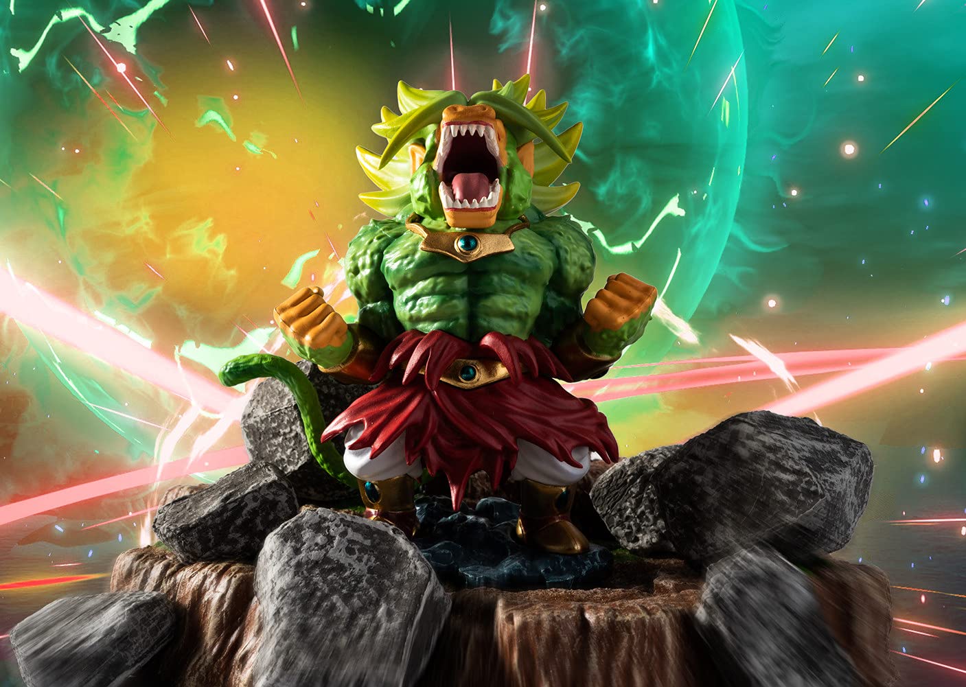 KELAKE GK Broli Figure Great Ape Broli Figure Statues Figurine DBZ Super Saiyan Actions Figures Birthday Gifts PVC 5.5 Inch