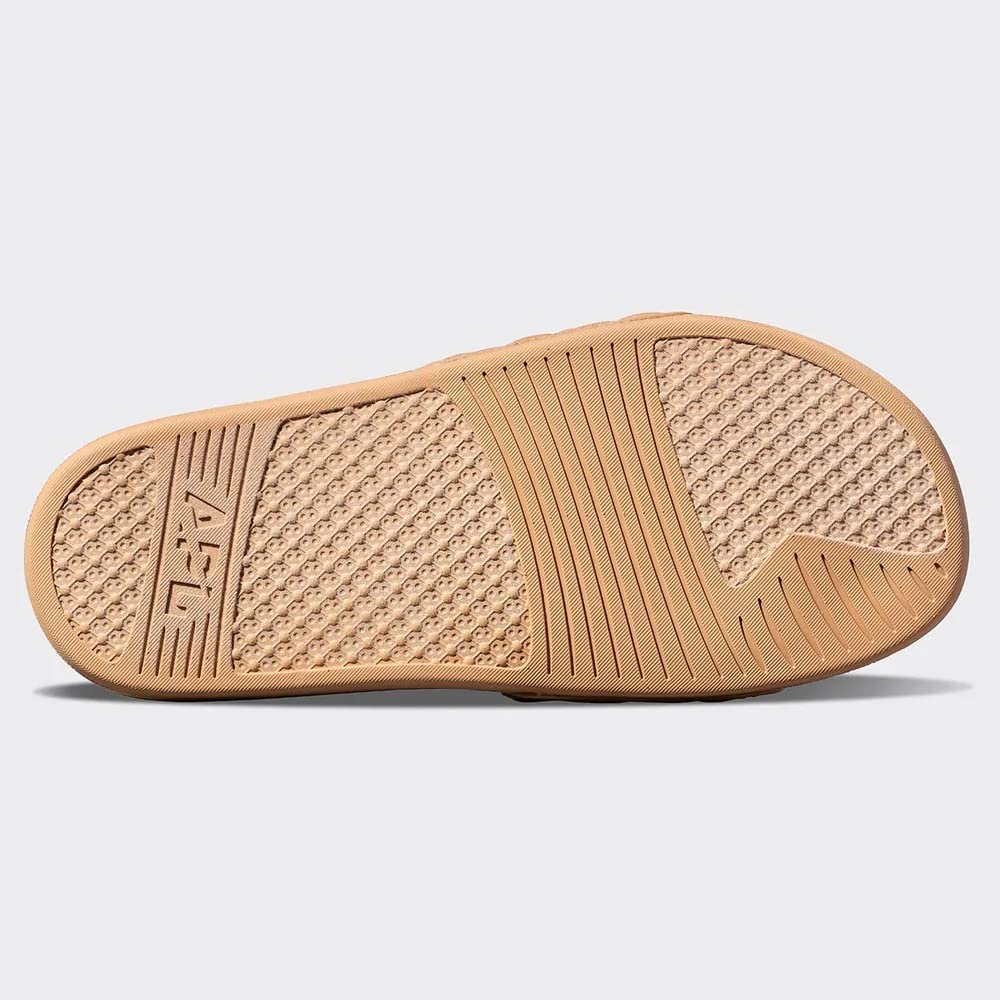 APL: Athletic Propulsion Labs Women's Lusso Slide, Tan, 7