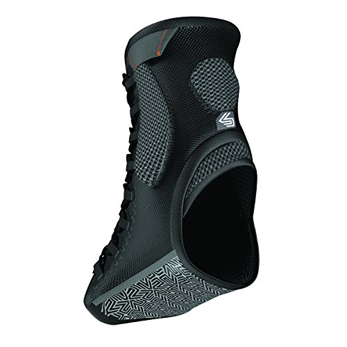 Shock Doctor 849 Ultra Gel Lace Up Ankle Support, Small, Black