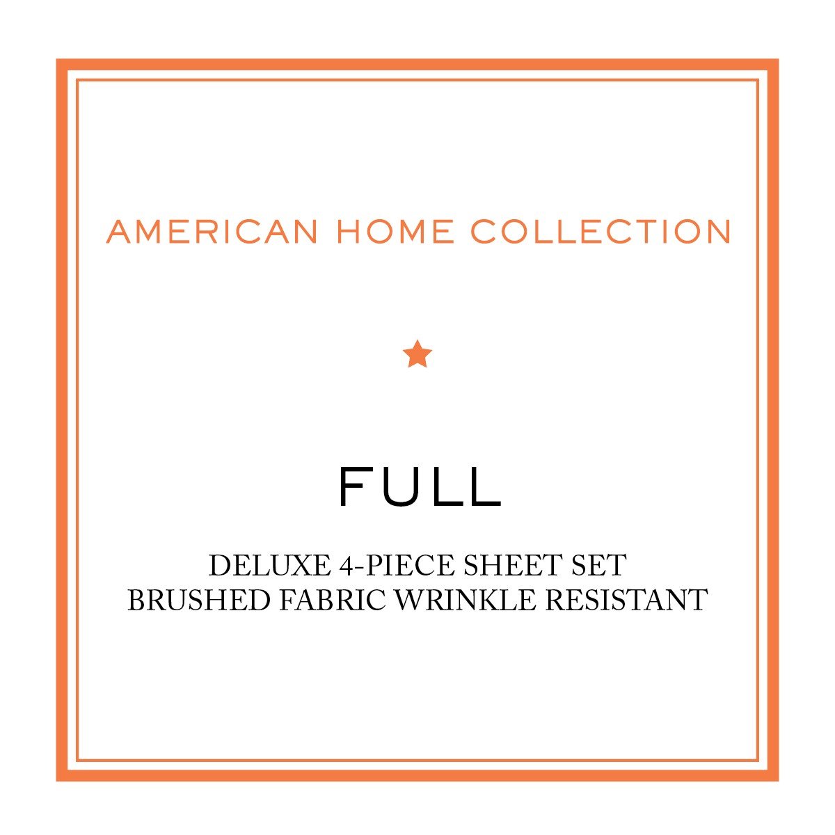 American Home Collection Full Sheet Set - 4 Pieces Extra Soft Bedding Sheets & Pillowcases Set - Breathable, Wrinkle, Fade, and Stain Resistant - Deep Pockets - Easy Fit - Dark Green Soft Bed Sheets