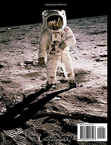 Apollo 11 Composition Book: The Apollo Moon Mission Notebook for School | Buzz Aldrin on the Moon's Surface | Wide Ruled Outer Space Notebook