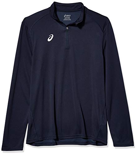ASICS Circuit 2 Long Sleeve Top, Team Navy, Large