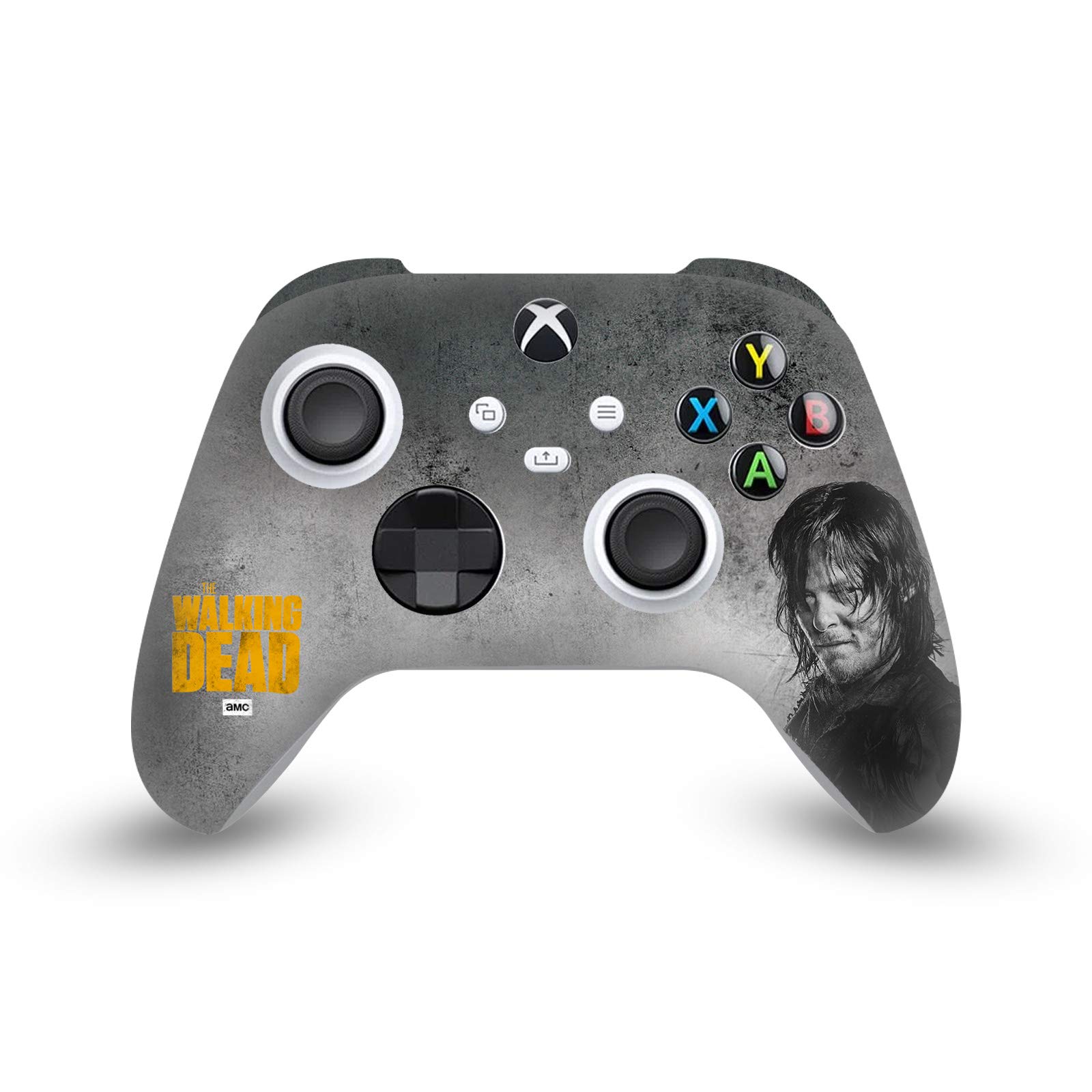 Head Case Designs Officially Licensed AMC The Walking Dead Daryl Double Exposure Daryl Dixon Graphics Vinyl Sticker Gaming Skin Case Cover Compatible with Xbox Series X / S Controller