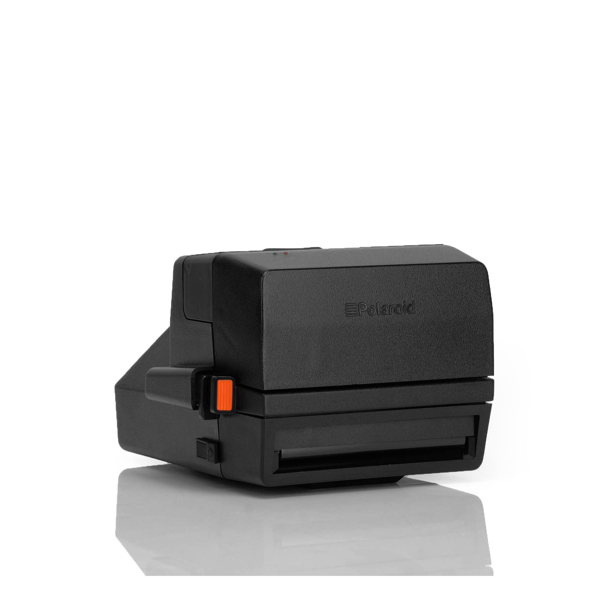 Polaroid 600 One Step Flash Instant Camera Bundle with Originals Black and White and Color Instant Film for 600 Cameras (8 Exposures) and Accessories (4 Items)