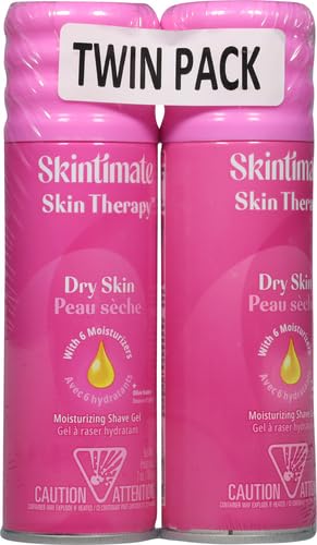Skintimate DrySkin Shave Gel for Women, 7 oz, 2pk.