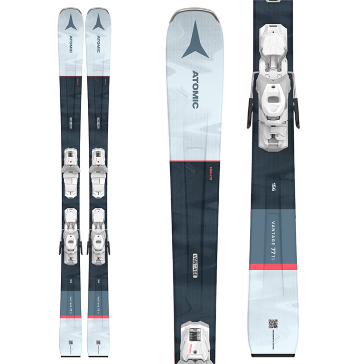 Atomic Vantage 77 TI W + M 10 GW 149cm Skis Women's 2022