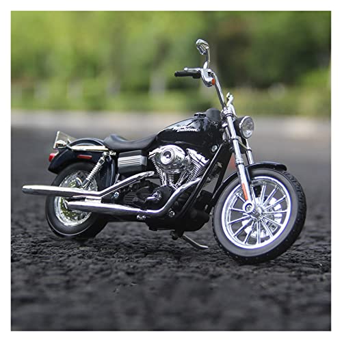 APLIQE Scale Model Vehicles for Harley FXDBI Dyna Street Bob Alloy Simulation Die Casting Metal Toy Motorcycle Model 1:12 Cool Model Ornament (Color : 6)