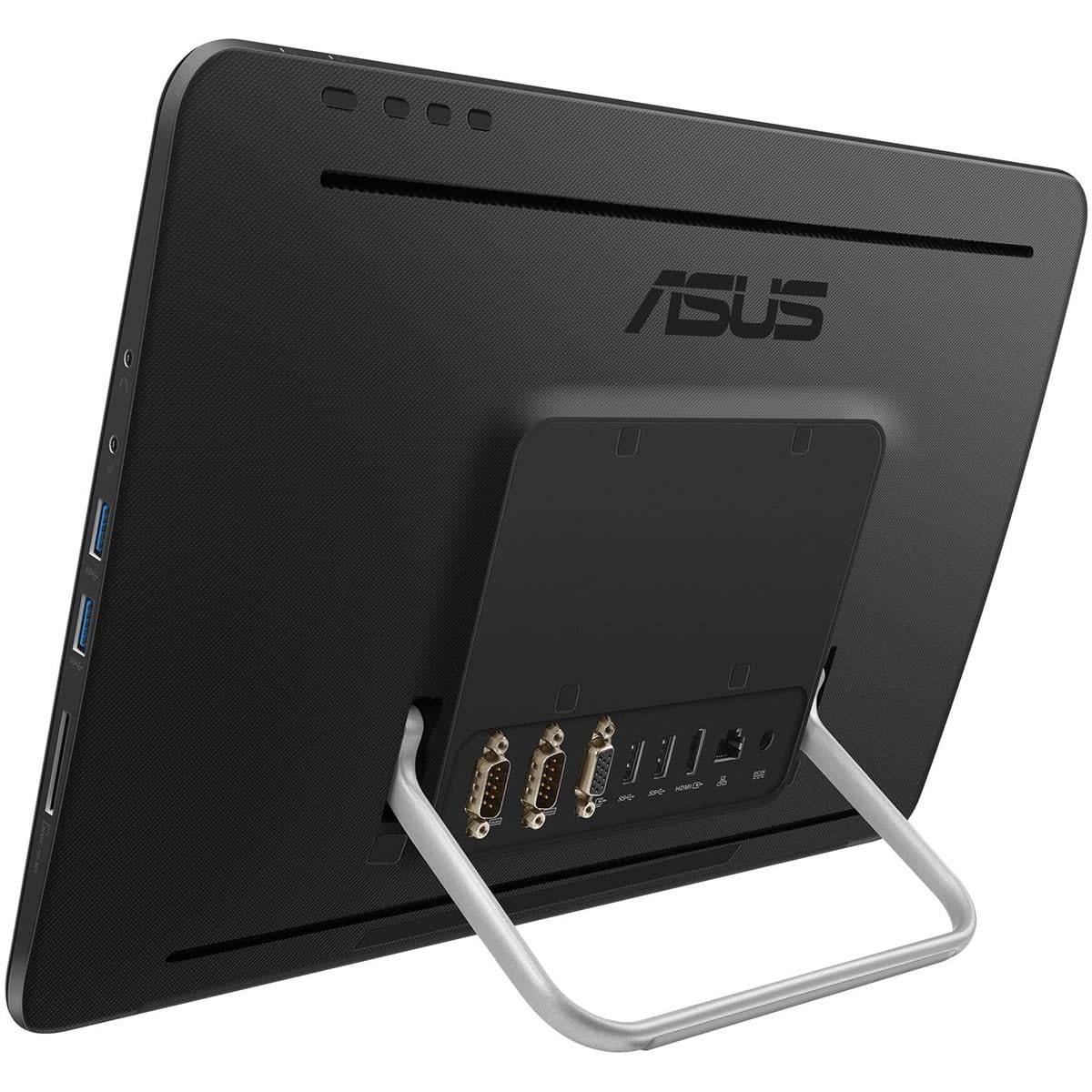 ASUS All-in-One Desktop PC, 15.6-inch LED Back-lit HD Touch Display, Intel Celeron N4020 Processor, 4GB DDR4 RAM, 128GB SATA SSD, Windows 10 Pro, V161GAR-XH001T,Black