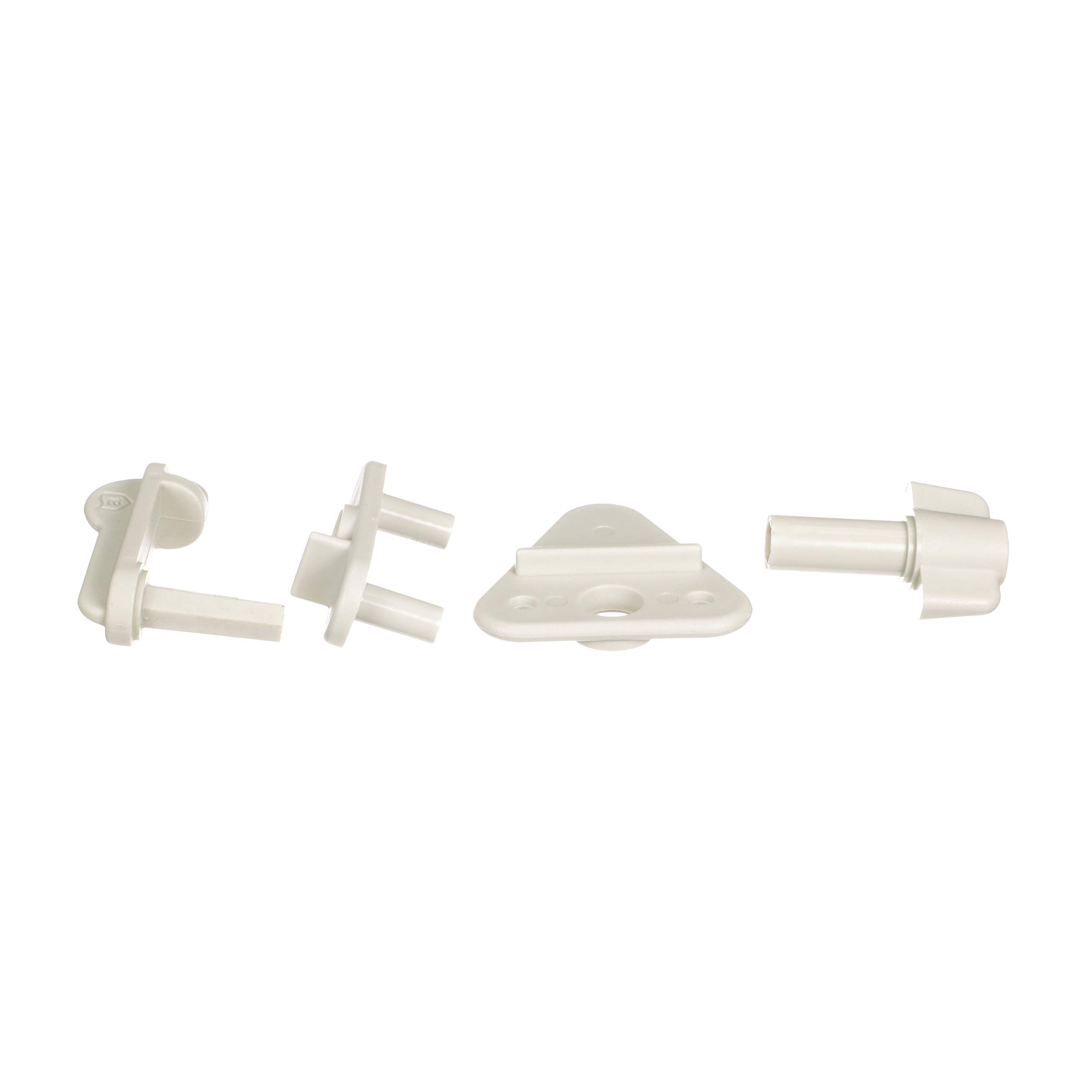 Attwood 11404-6 Pontoon Replacement Latch, Universal Sizing for Square Frames 1 Inch to 1 ¼ Inch, Fits Left- or Right-Hinge Gate