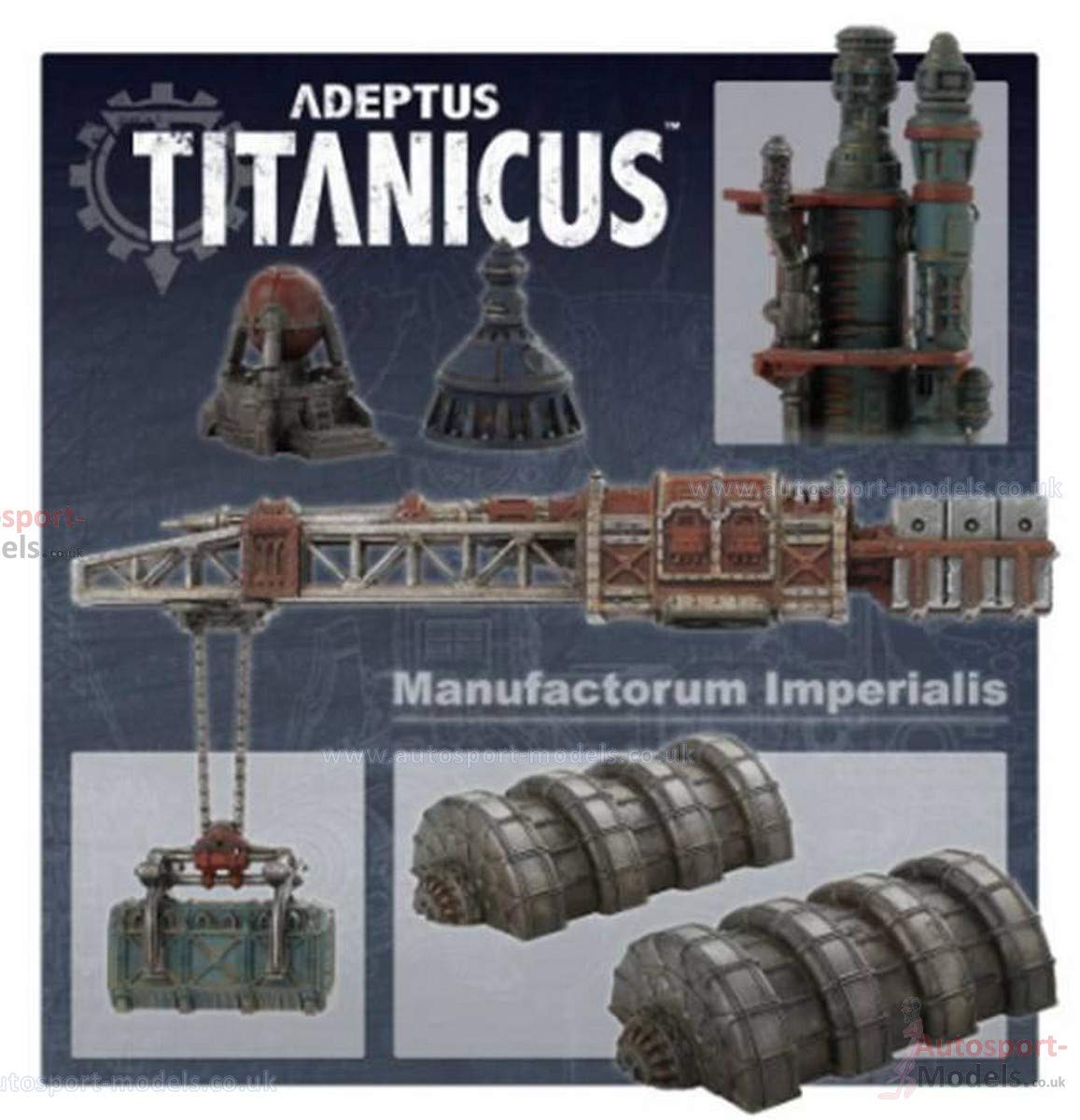 Games Workshop Adeptus Titanicus: Citivas Imperialis Industrial Scenery