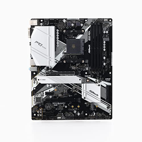 ASRock B550 PRO4 Supports 3rd Gen AMD AM4 Ryzen™ / Future AMD Ryzen™ Processors Motherboard