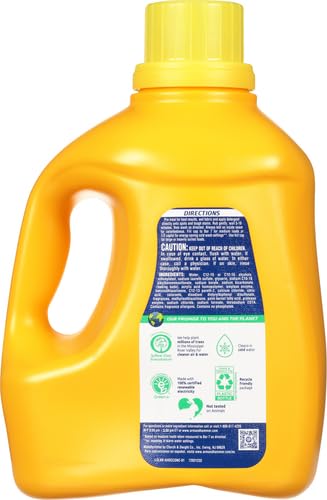 Arm & Hammer Plus OxiClean Clean Meadow, 75 Loads Liquid Laundry Detergent, 118.1 Fl oz