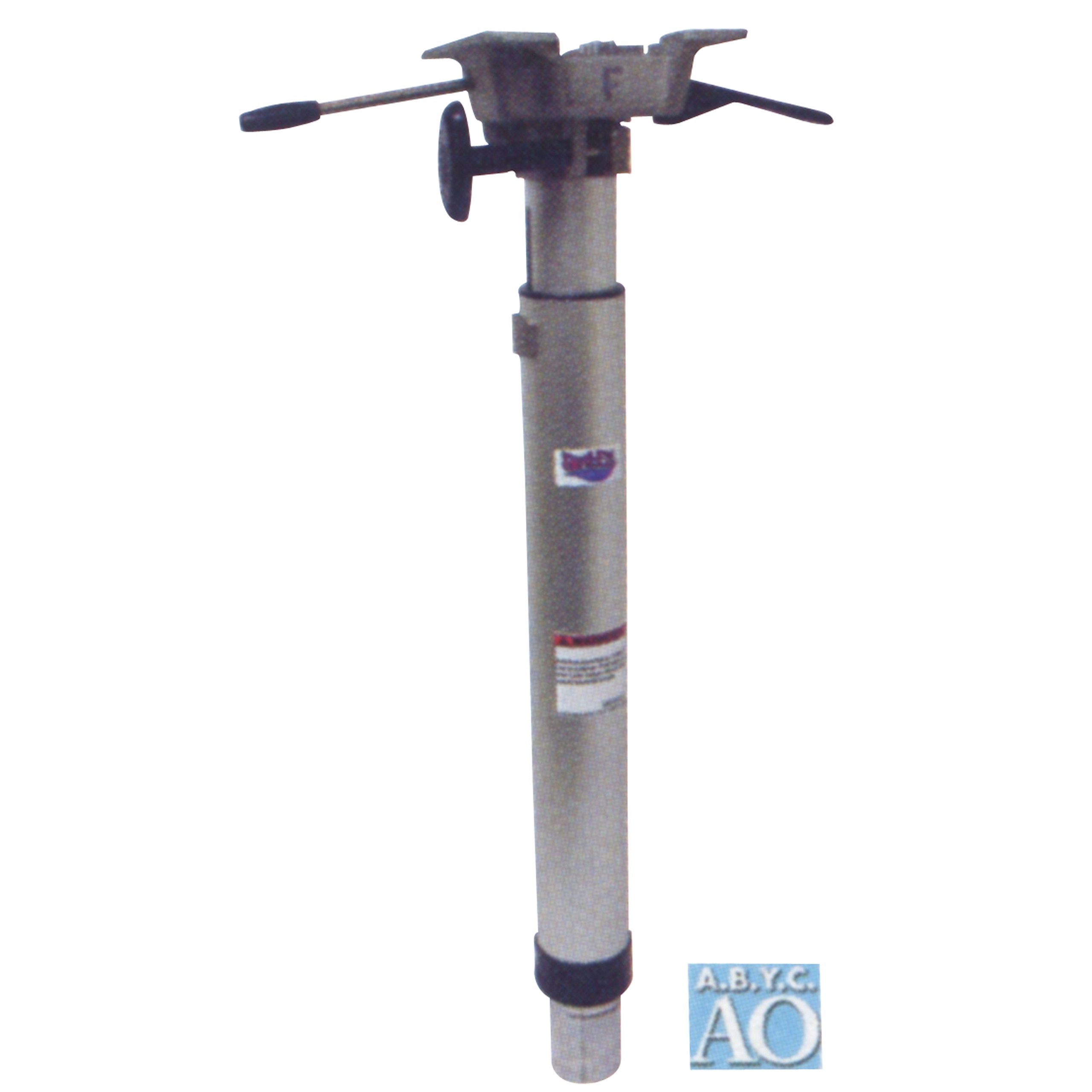 Attwood 238833LSM1 LakeSport 238 Series Hydraulic Power Pedestal with Seat Mount - 25"-32" Adjustable Height