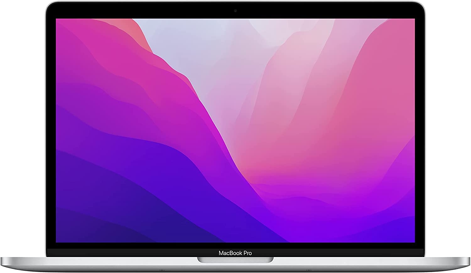 Apple 2022 MacBook Pro Laptop with M2 Chip: 13" Retina Display, 8GB RAM, 256GB SSD Storage, Backlit Keyboard, FaceTime HD Camera, Touch Bar; Silver (Renewed)