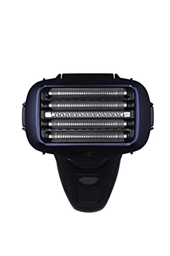 Panasonic ES-LV67-A803 Wet and Dry Shaver, 5 Shaving Heads with Linear Motor, Including Hair Trimmer, Navy Blue