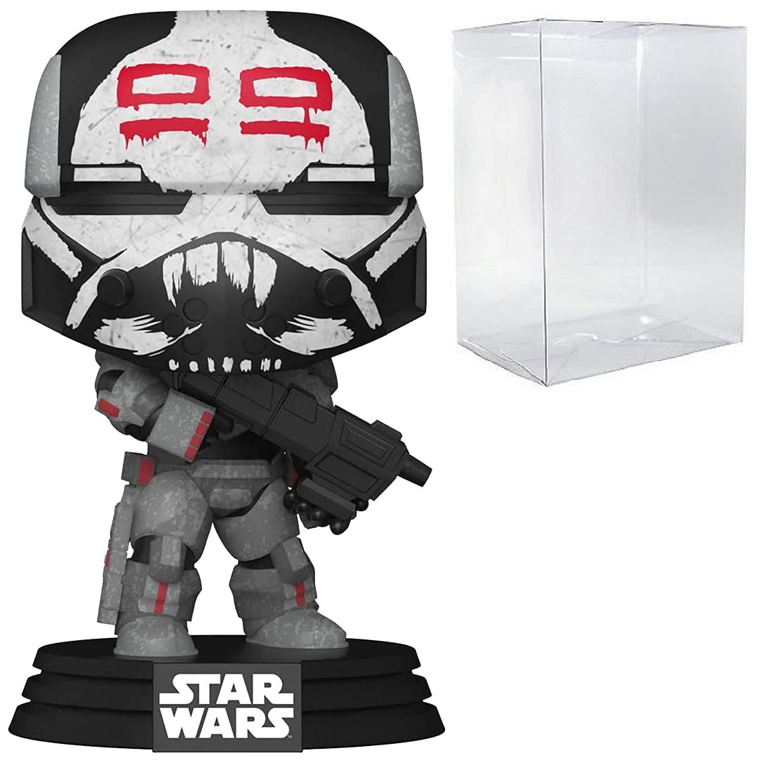 POP Star Wars: Bad Batch - Wrecker Funko Pop! Vinyl Figure (Bundled with Compatible Pop Box Protector Case) 3.75 inches