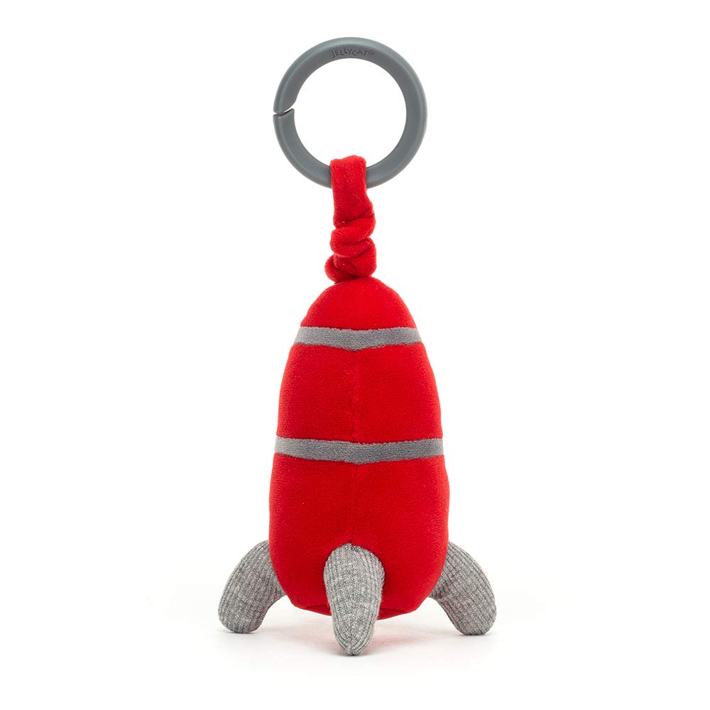 Jellycat Cosmopop Rocket Jitter Baby Car Seat Stroller Toy