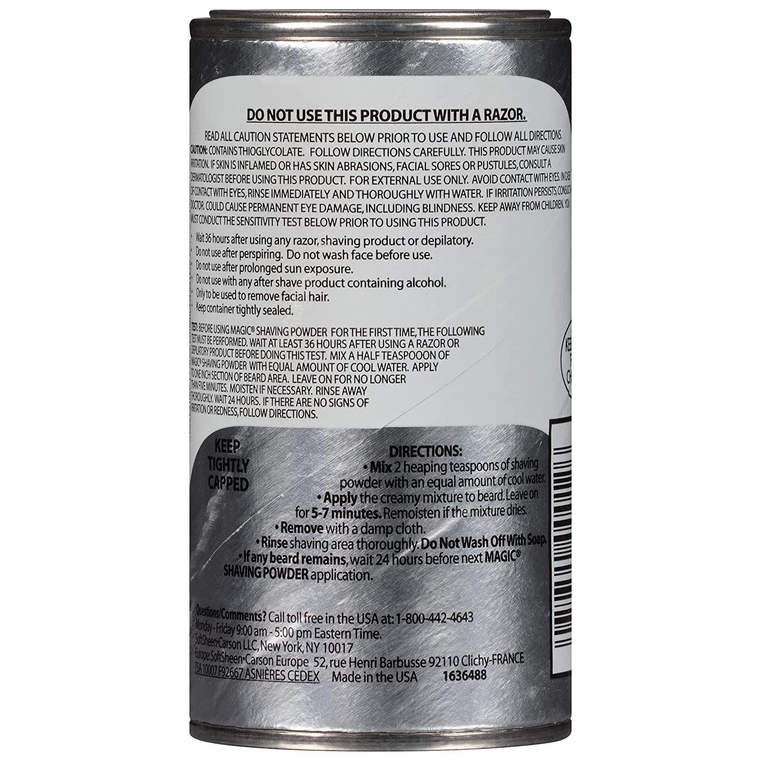 Magic Platinum Shaving Powder 4.5 oz. Skin Conditioning - 6 Pack