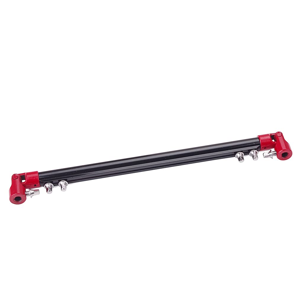 Alnicov Bass Drum Pedal Drive Shaft,Double Drum Pedal Link Bar, Replacement for Drum Kit Black