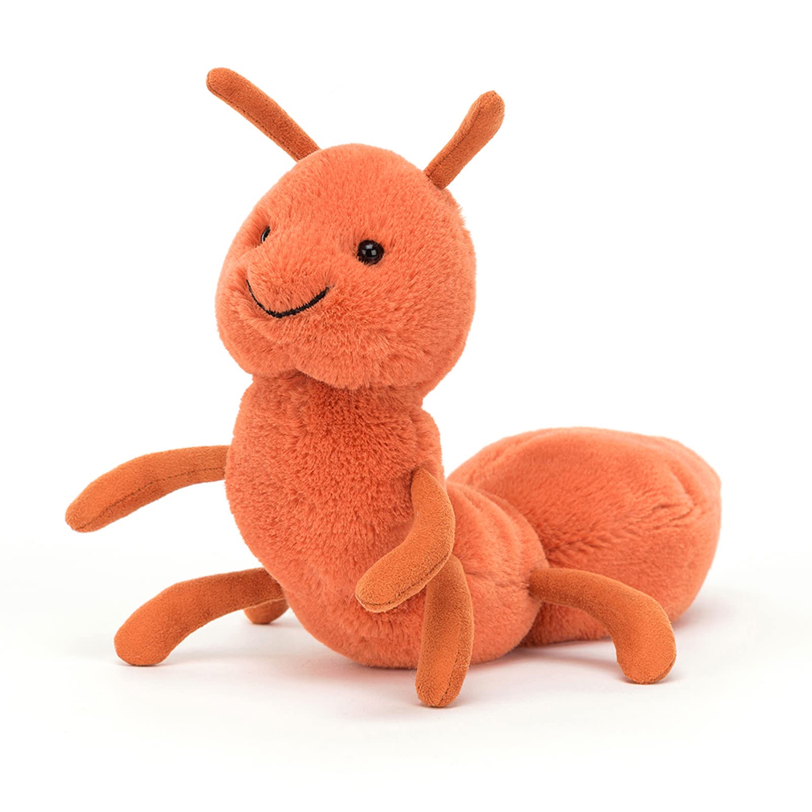 Jellycat Wriggidig Ant Stuffed Animal, 6.5 inches | Insect & Bug Plush Toy | Classic Children's Gift