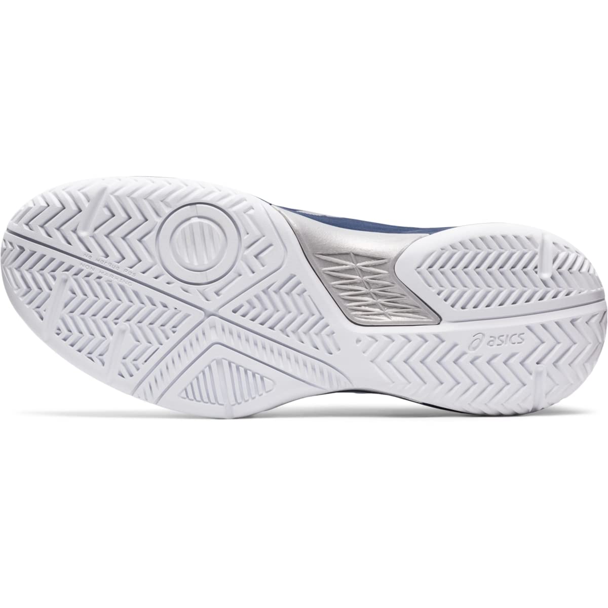 ASICS Women's Gel-Game 7 Tennis Shoes, 7.5, Soft Sky/Peacoat
