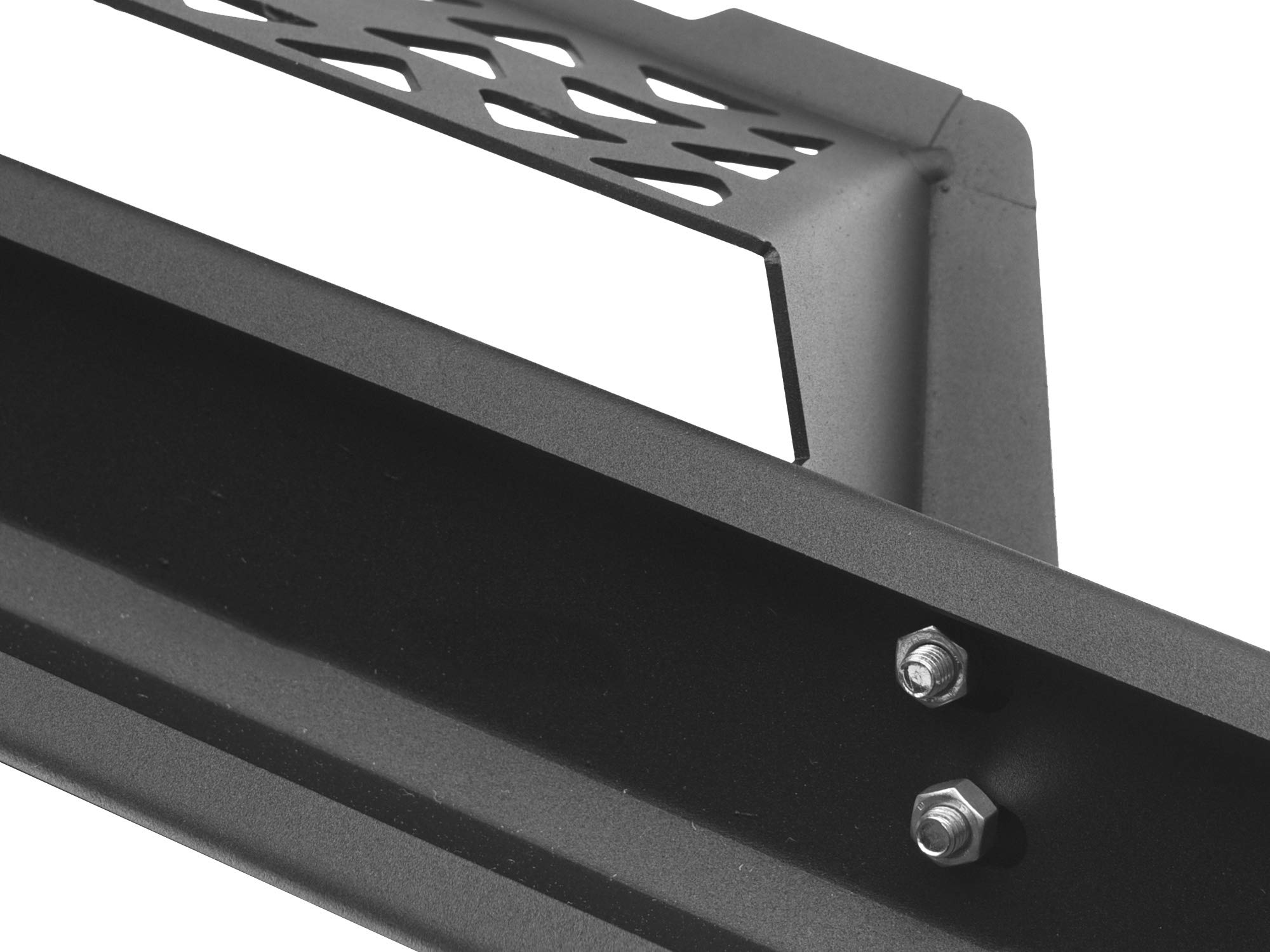 Armordillo 8704936 MS Series Drop Steps Step Bar - Matte Black Fits 2004-2008 Ford F150 F-150/2006-2008 Lincoln Mark LT Supercrew Crew Cab